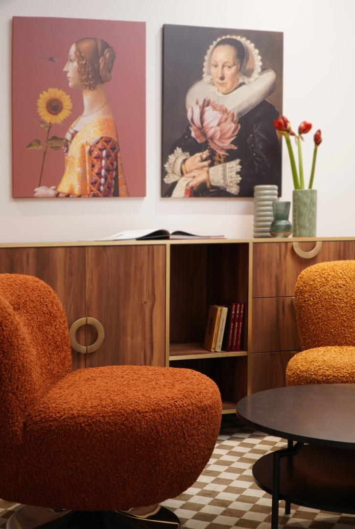 Fotel Rolf obrotowy - Happy Barok - MonkeyMachine.pl